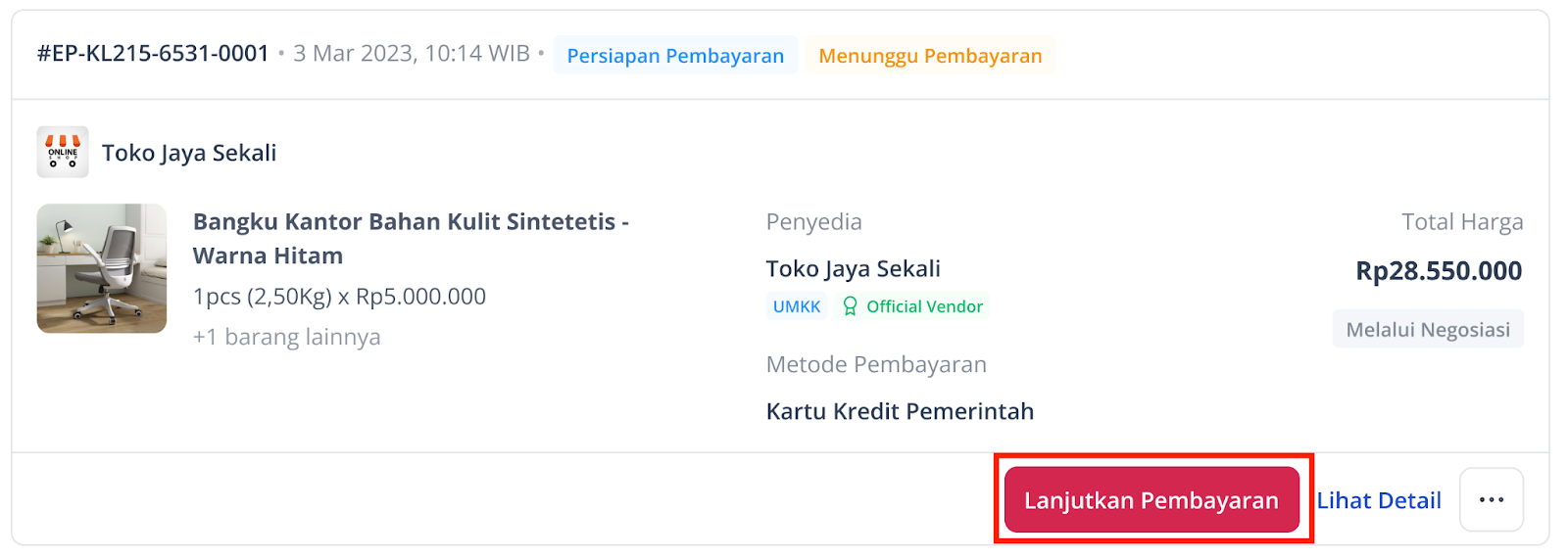 Panduan Mekanisme Uang Persediaan (UP) – Pusat Bantuan INAPROC
