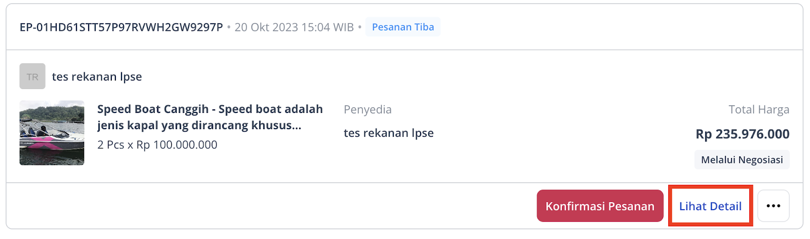 Bagaimana cara menerima pesanan pada Katalog Elektronik versi 6? – Pusat Bantuan INAPROC