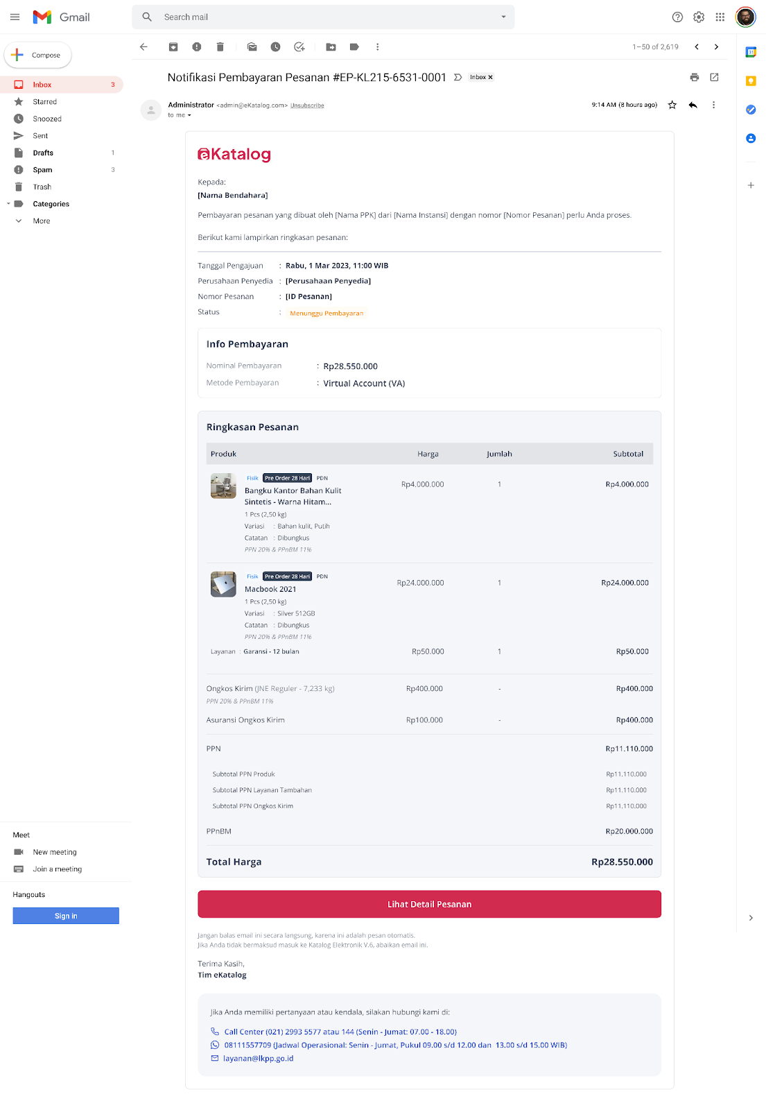Bendahara Satuan Kerja Kementerian dan Lembaga (Satker K/L) – Pusat ...