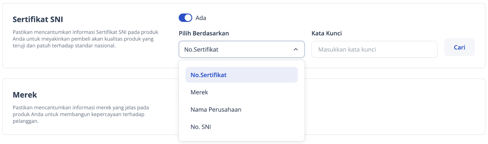 Panduan Penambahan Produk – Pusat Bantuan INAPROC