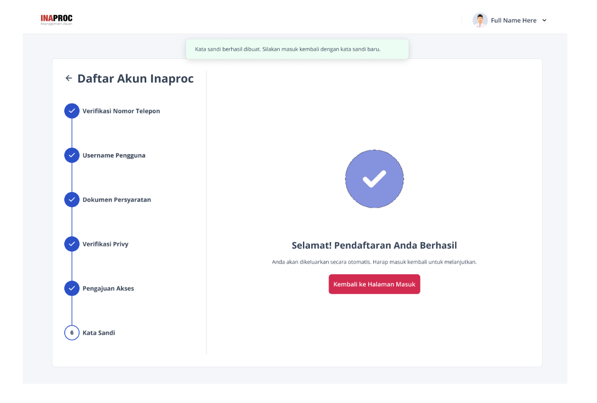 Panduan Registrasi dan Login Menggunakan Tautan Login – Pusat Bantuan ...