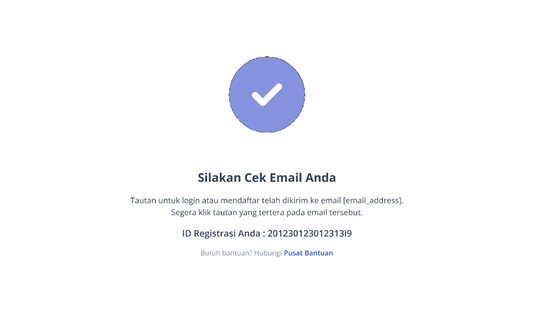 Panduan Registrasi dan Login Menggunakan Tautan Login – Pusat Bantuan ...
