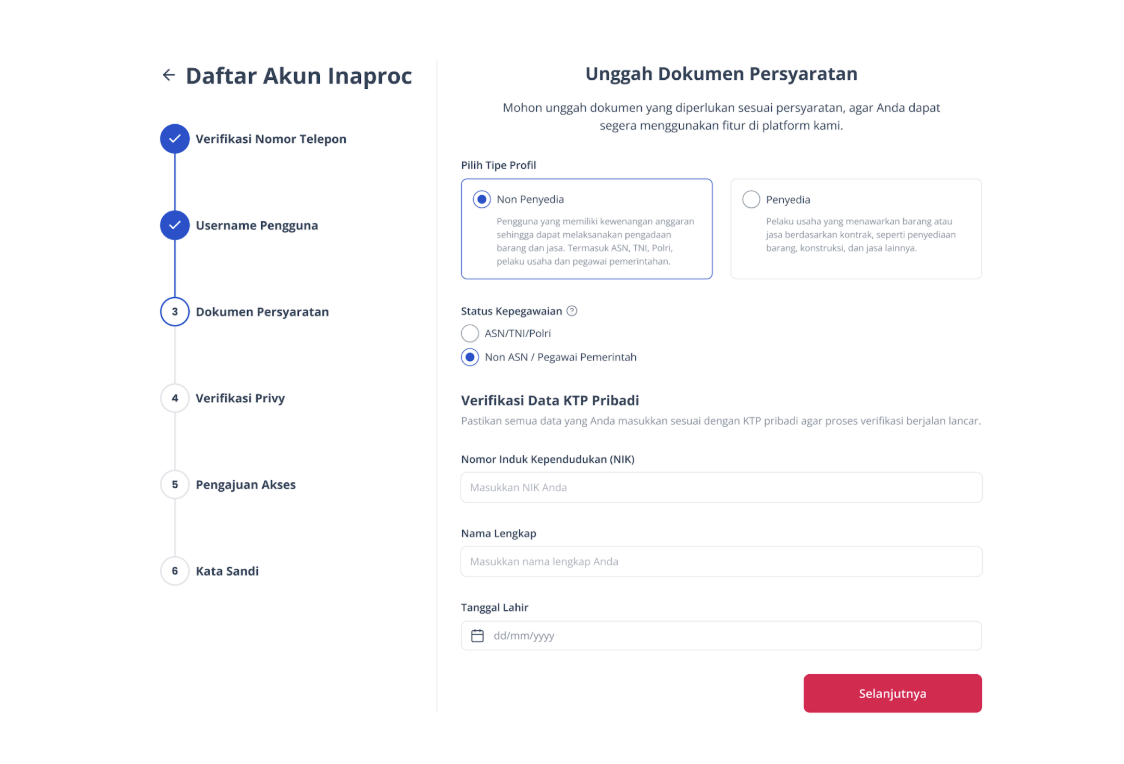 Panduan Registrasi dan Login Menggunakan Tautan Login – Pusat Bantuan ...