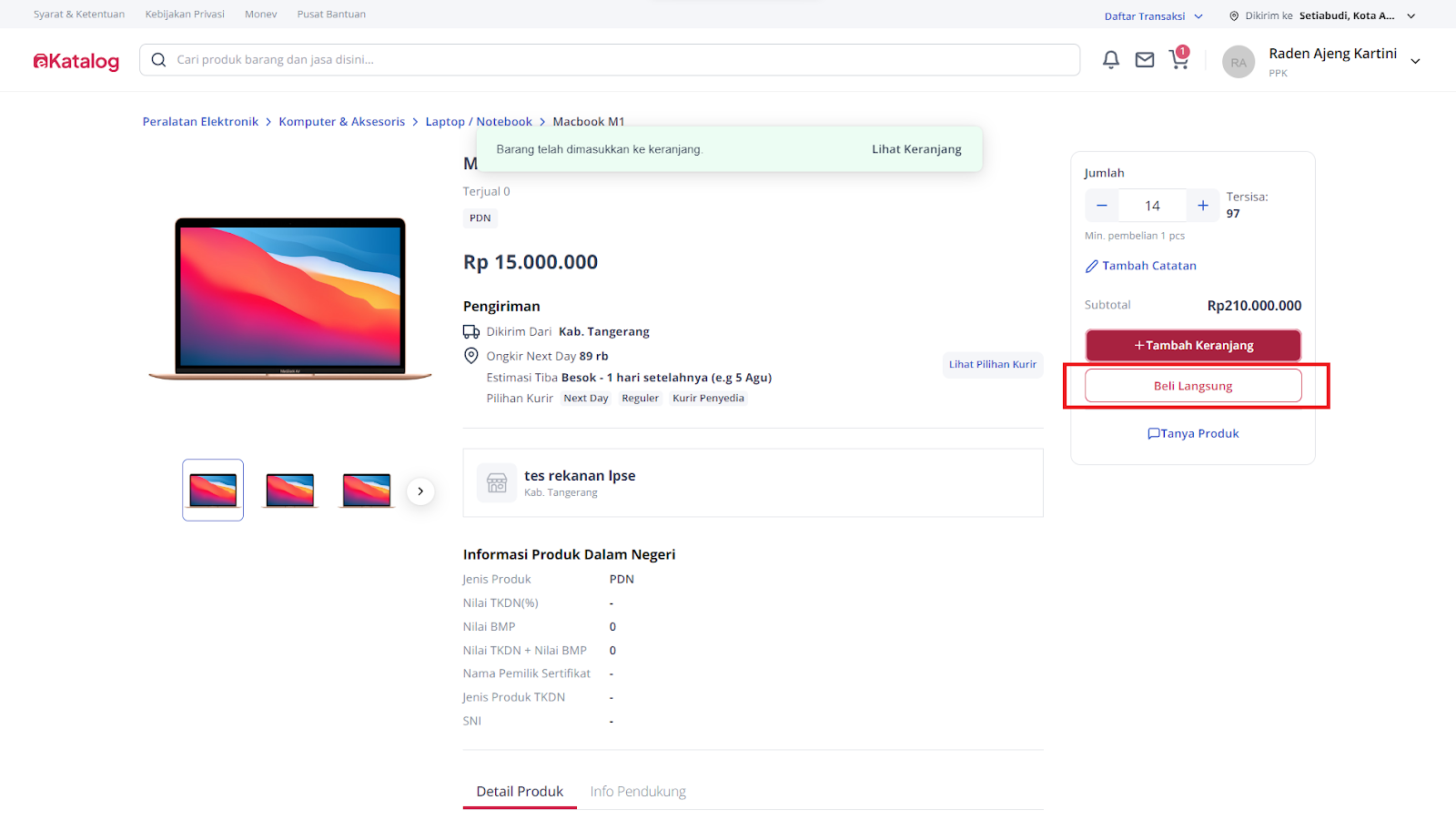 Memulai Pesanan – Pusat Bantuan INAPROC