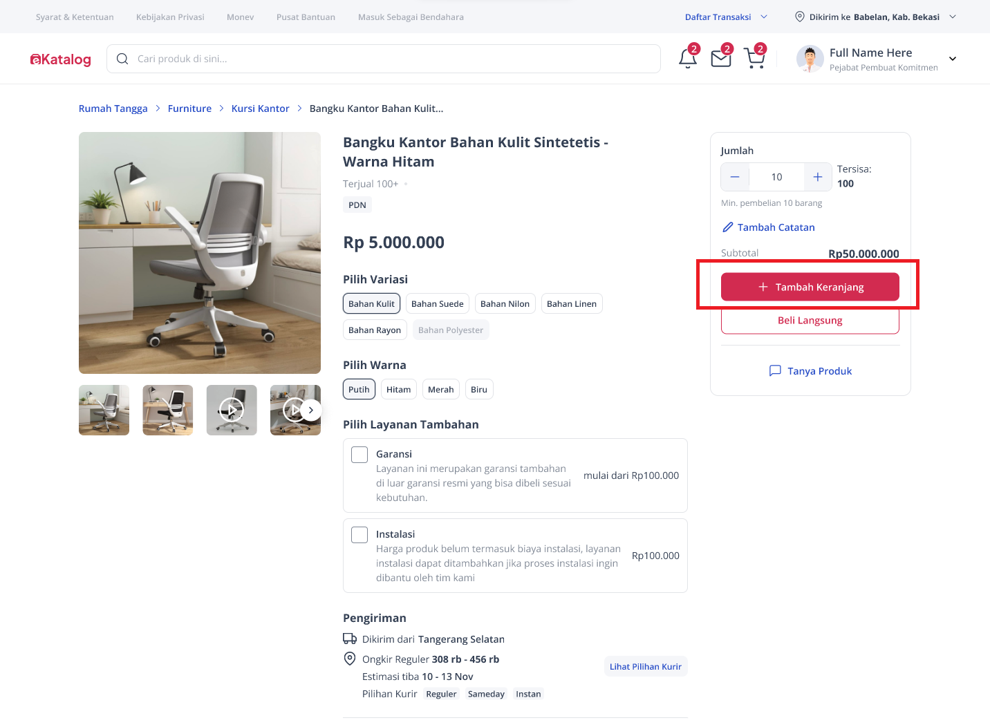 Memulai Pesanan – Pusat Bantuan INAPROC