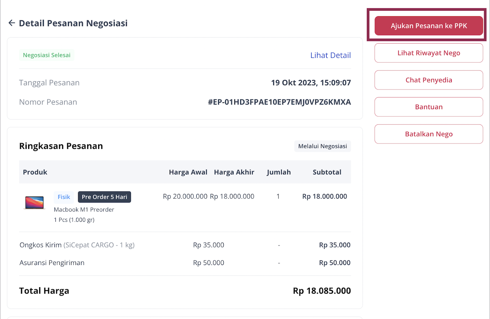 Panduan PP – Pusat Bantuan INAPROC